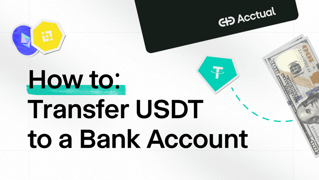 How to transfer USDT to a bank account