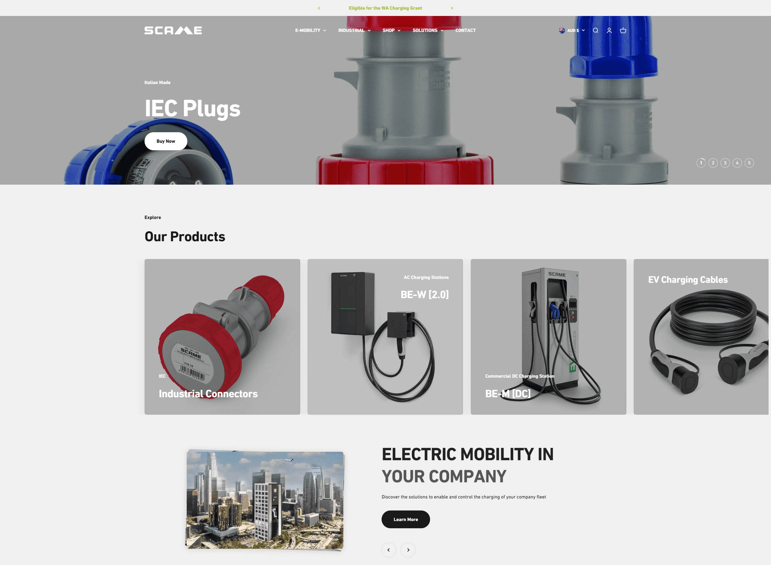 Scame Australia | Electrical Products & Solutions