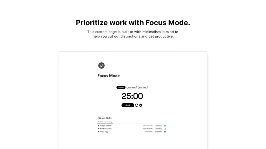 Notion Productivity Kit — Premium productivity Notion template