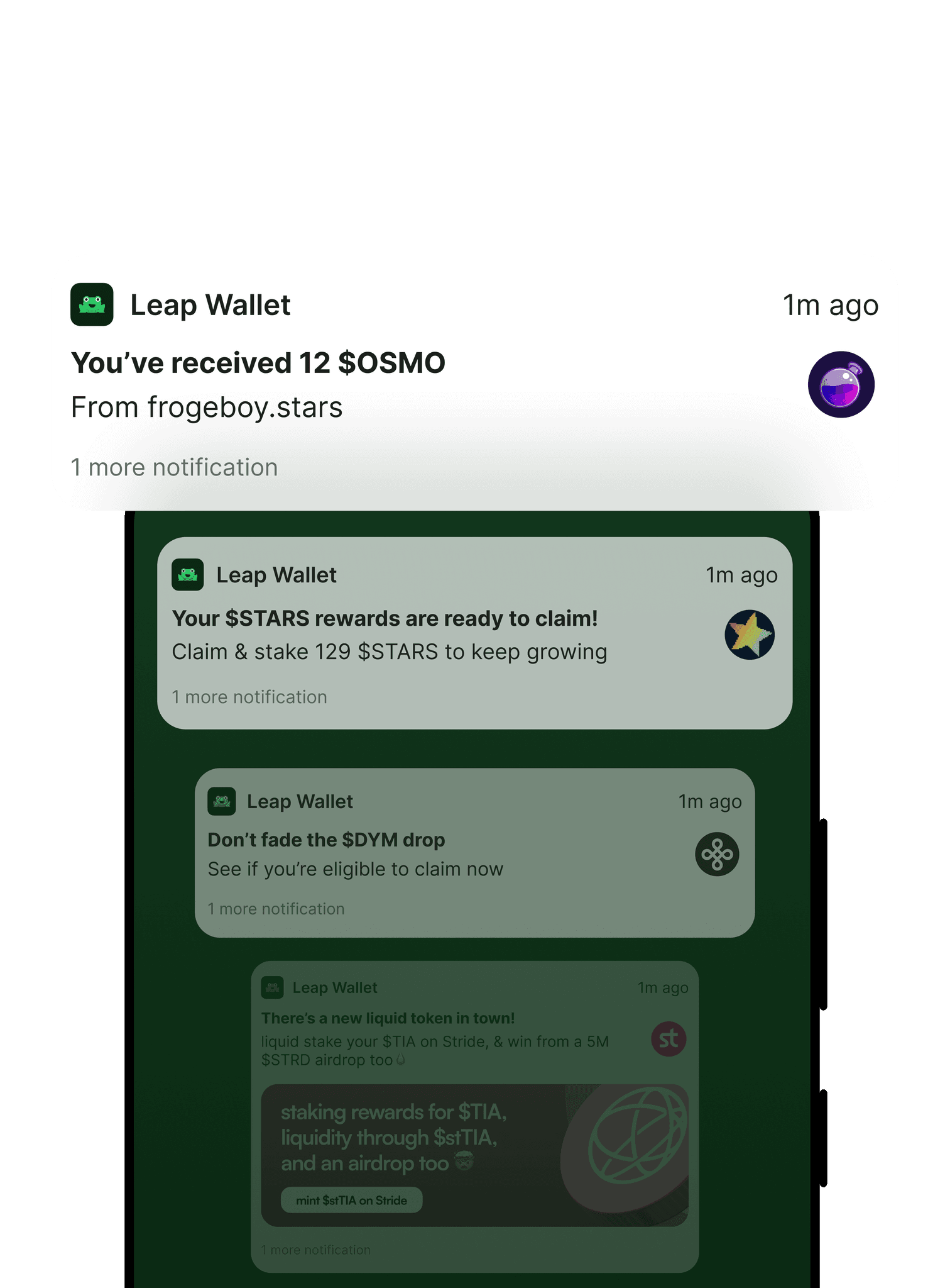 Leap Wallet - For Crypto, NFTs, Staking Rewards, Airdrops