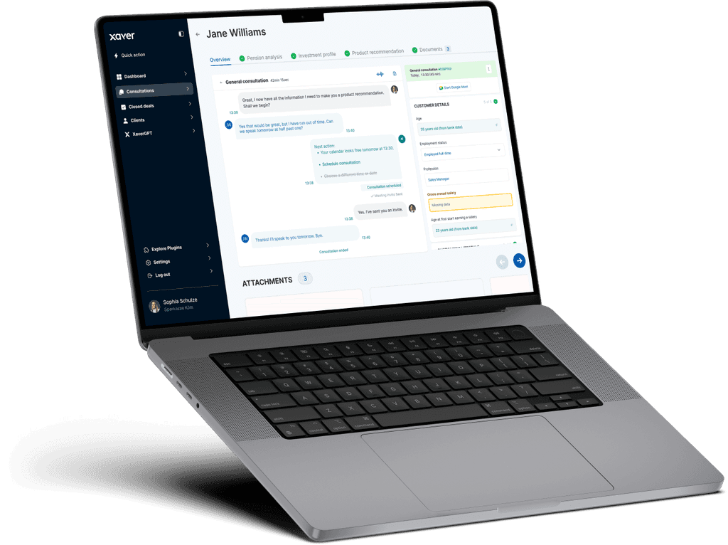 Xaver AI-driven sales platform