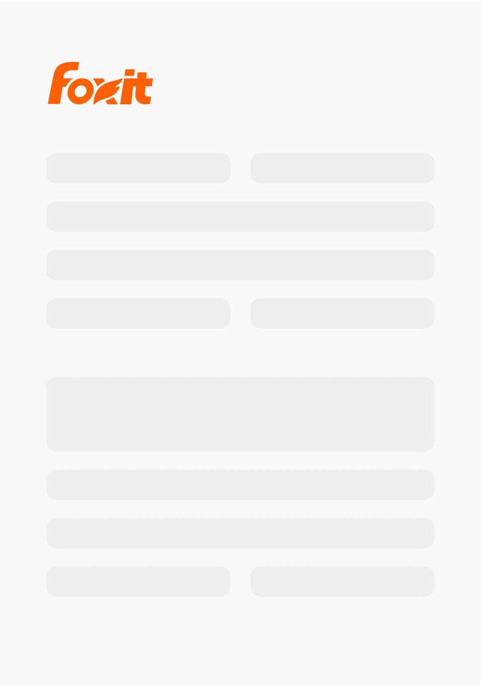 Foxit Brand Introduction