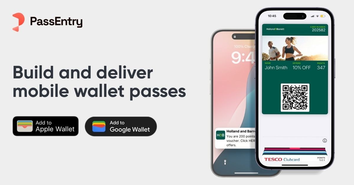Digital Wallet Passes for Apple & Google | PassEntry