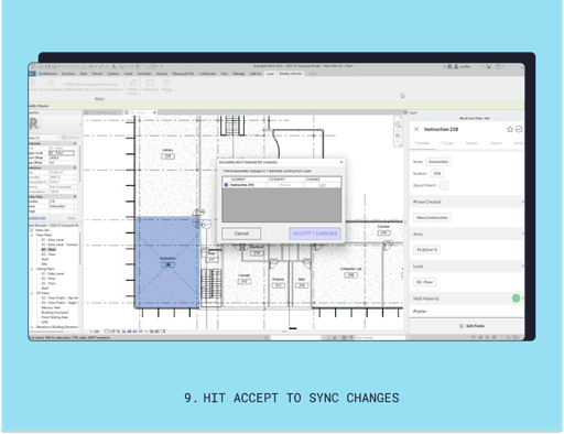 How to Create Room Data Sheets Linked to Revit with Layer!
