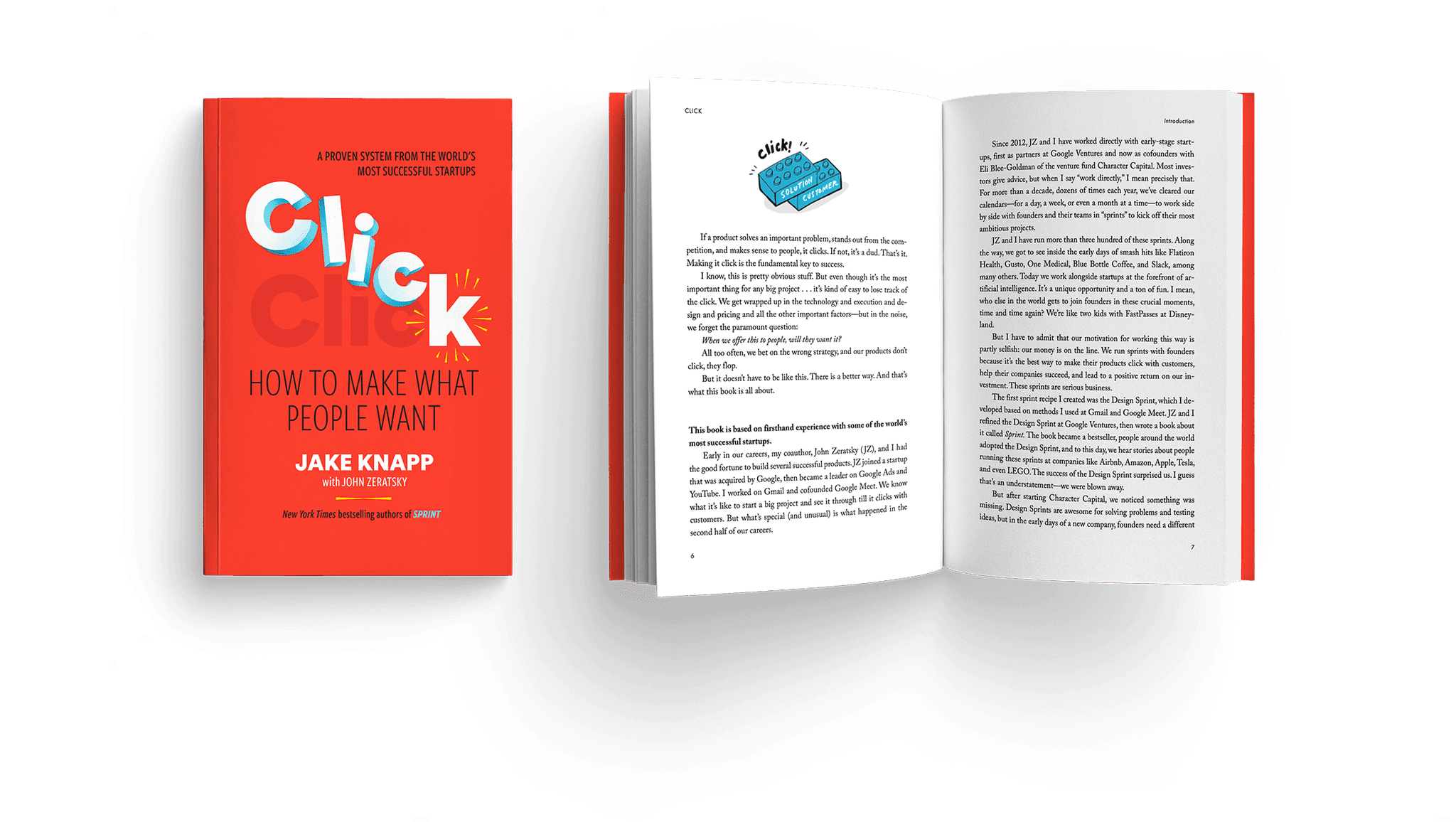 'Click' - The New Book from the Authors of NYT bestseller 'Sprint'!