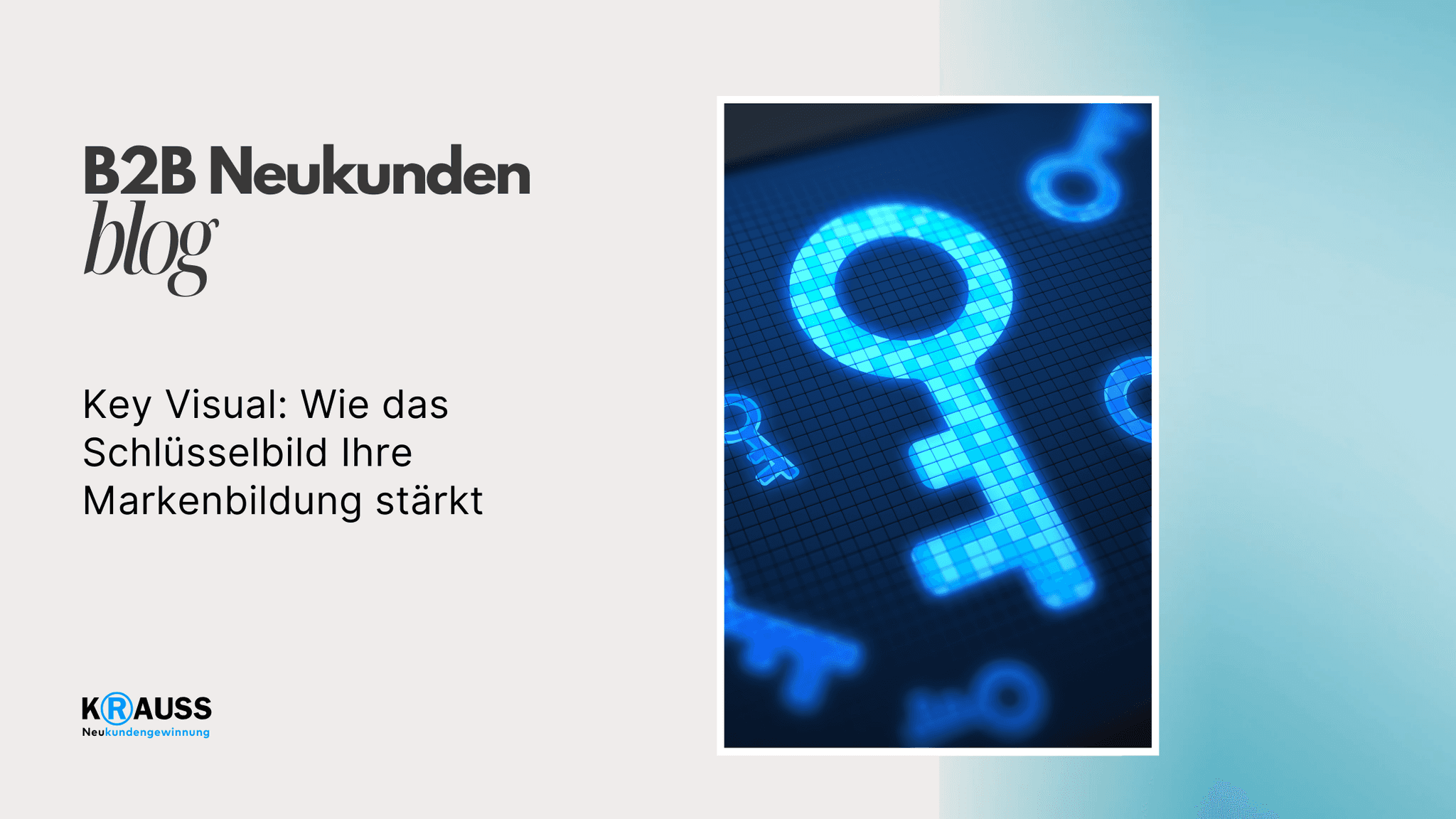 Key Visual: Wie das Schlüsselbild Ihre Markenbildung stärkt