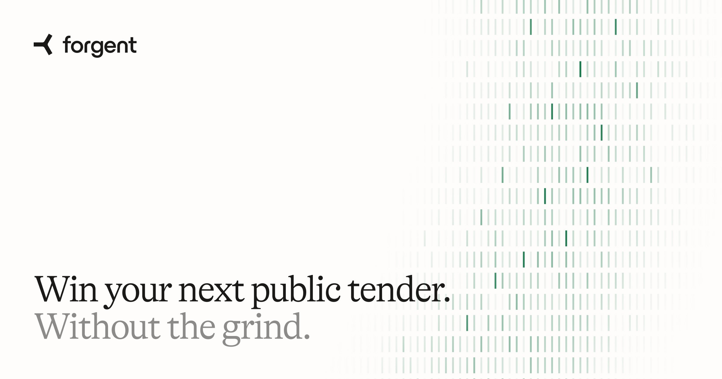 Forgent AI | AI Agents for Public Tenders