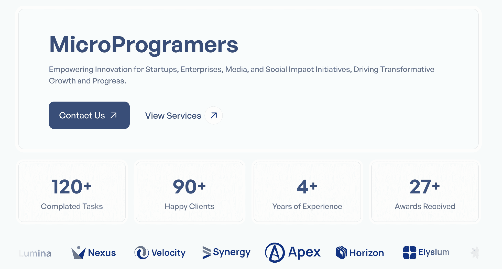 MicroProgramers | Leading Software Development Company