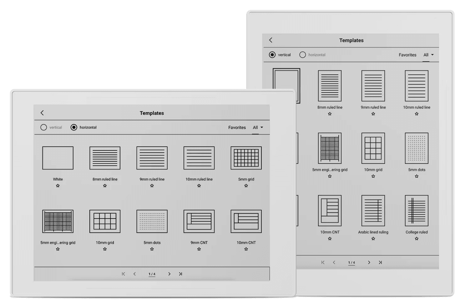 Supernote A6 X2 Nomad – Flowic subscriptions