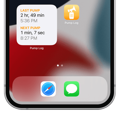 Pump Log - Track breast milk for exclusive pumping