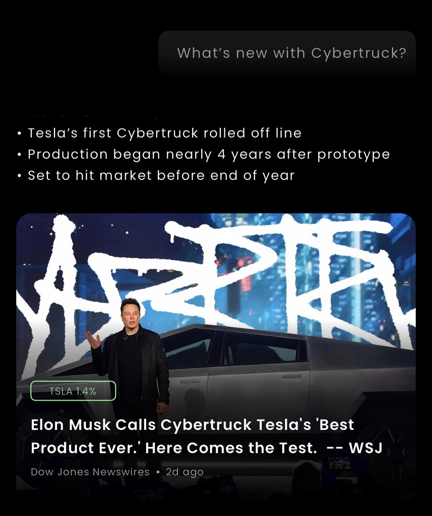 Prolly | Your Personalized Al for Informed Investing