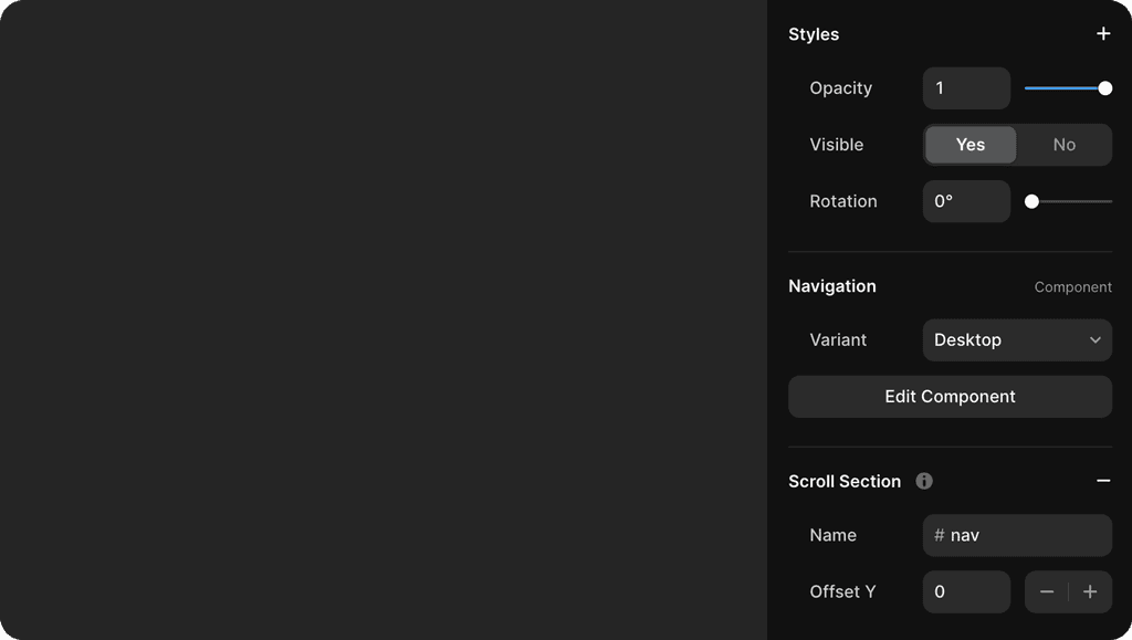 How to add a scroll-to-top button to your website — Framer Help
