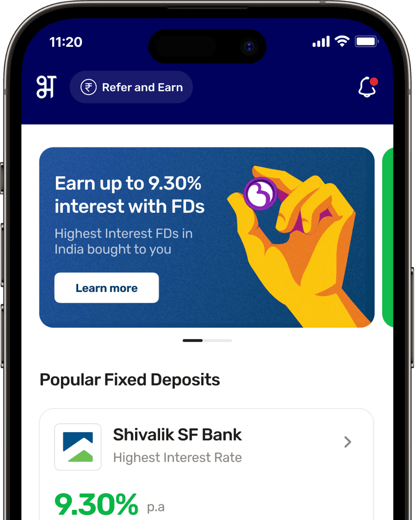 BharatFD: Compare & Book High-return FDs from Trusted Banks