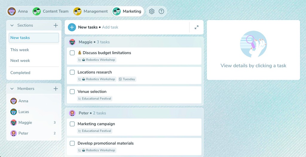 Ping AI Task Manager