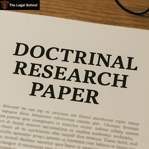Doctrinal Legal Research: Methodology, Advantages & Disadvantages