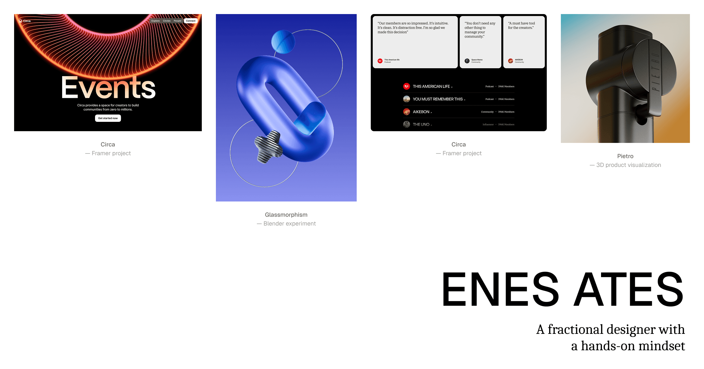 Enes's Portfolio