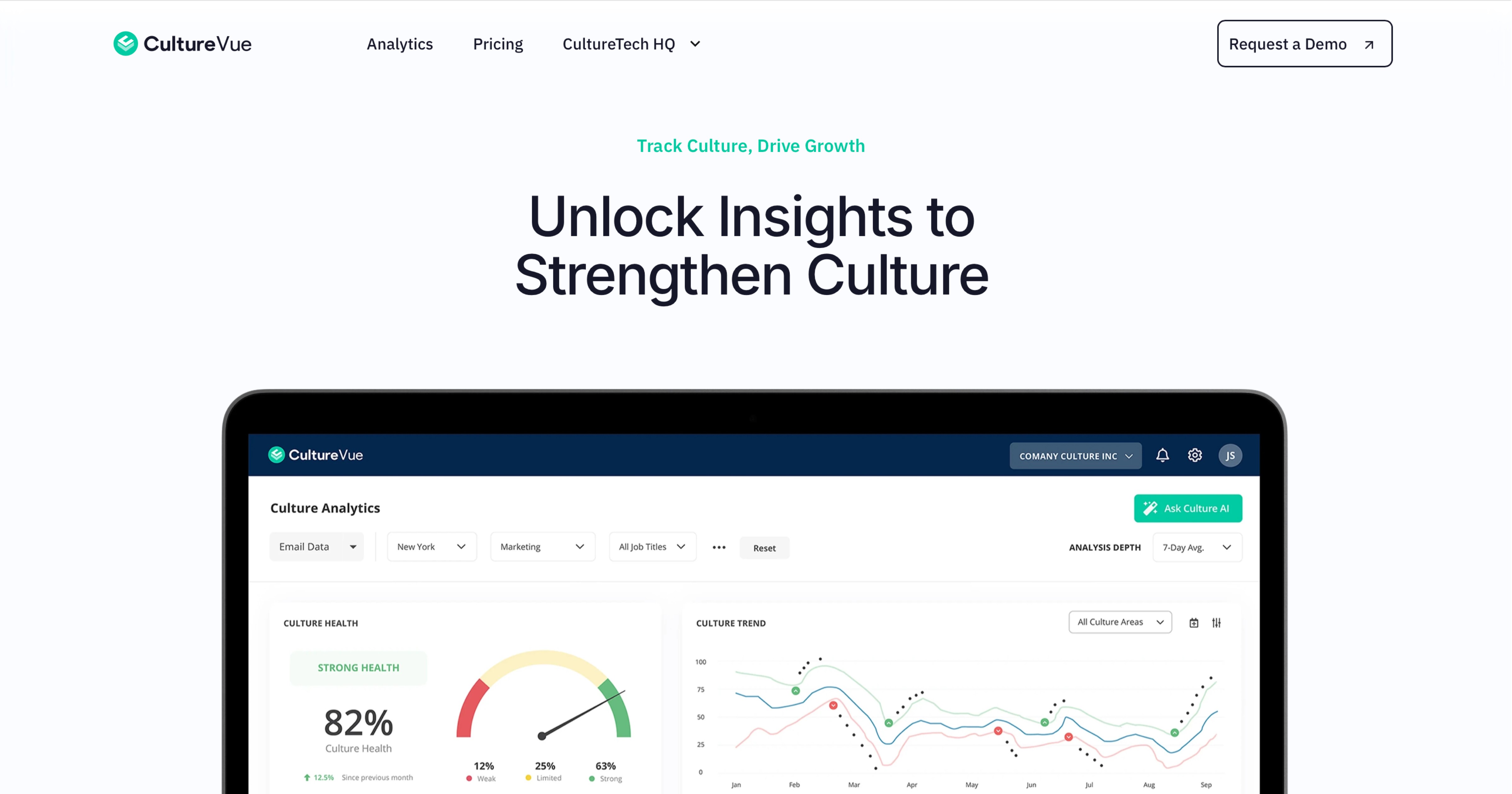 CultureVue | Transform Data into Culture Clarity