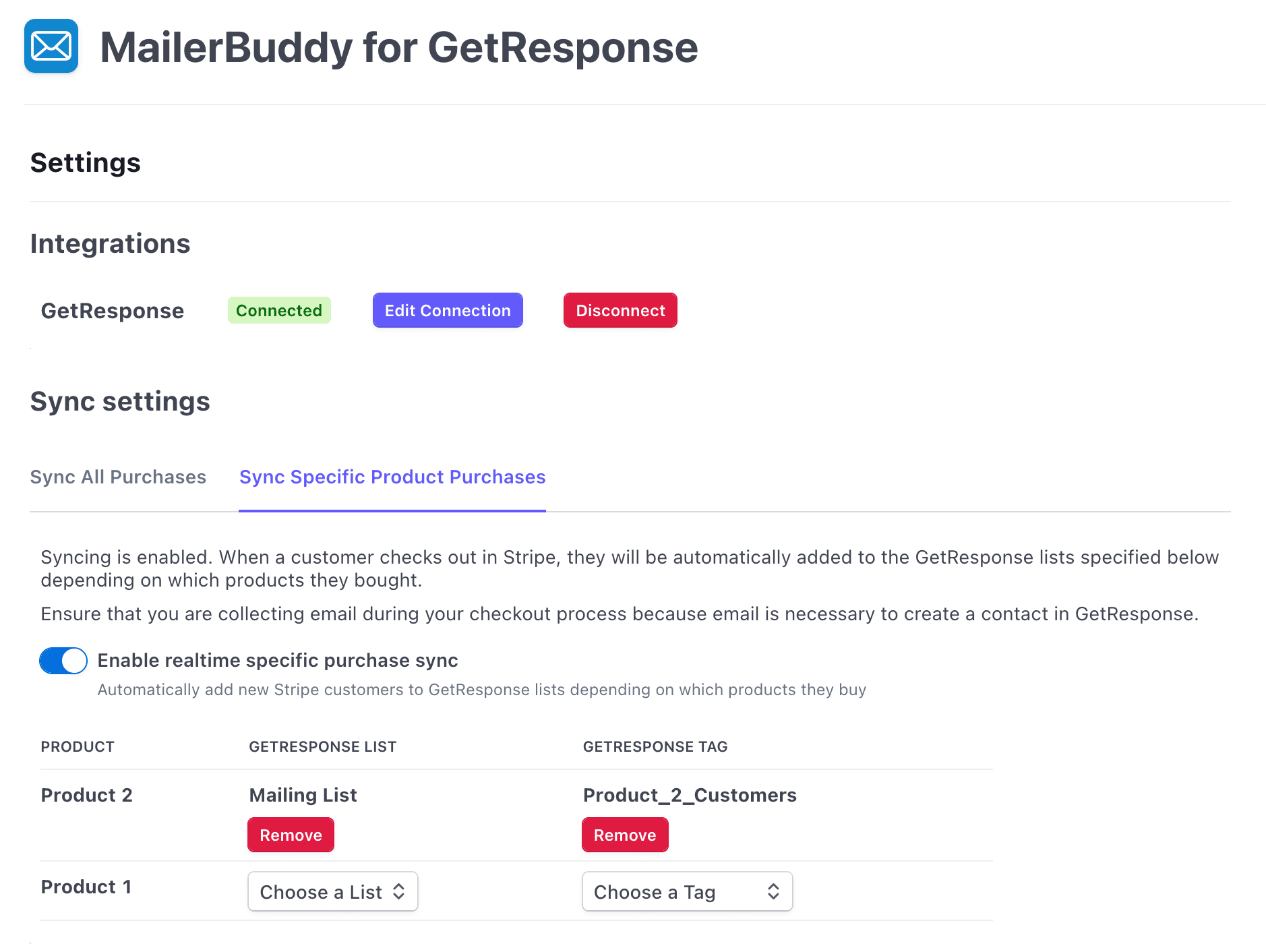 How to Integrate Stripe with GetResponse - MailerBuddy