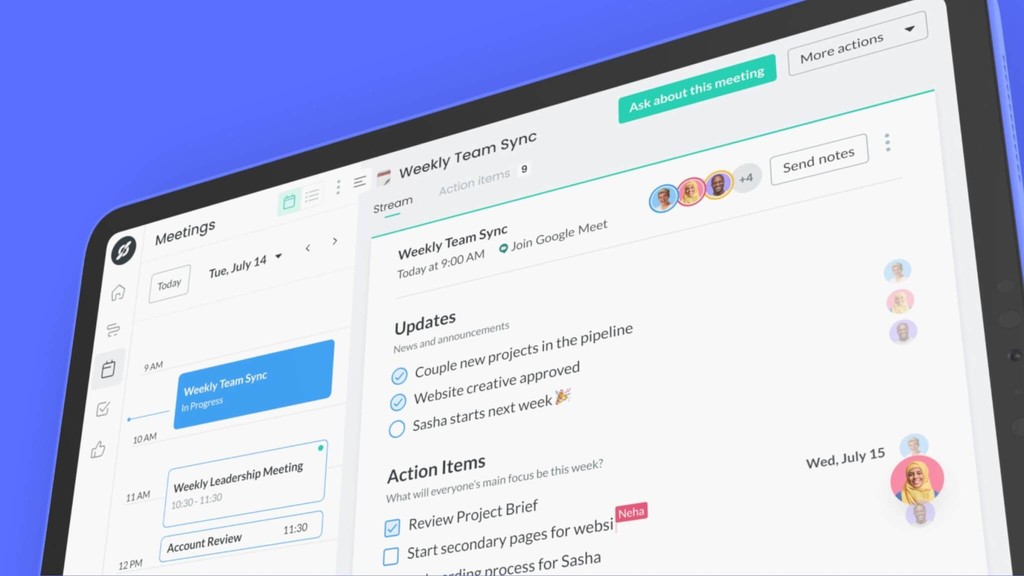 30 Meeting Agenda Examples [and Free Templates] | Fellow.app