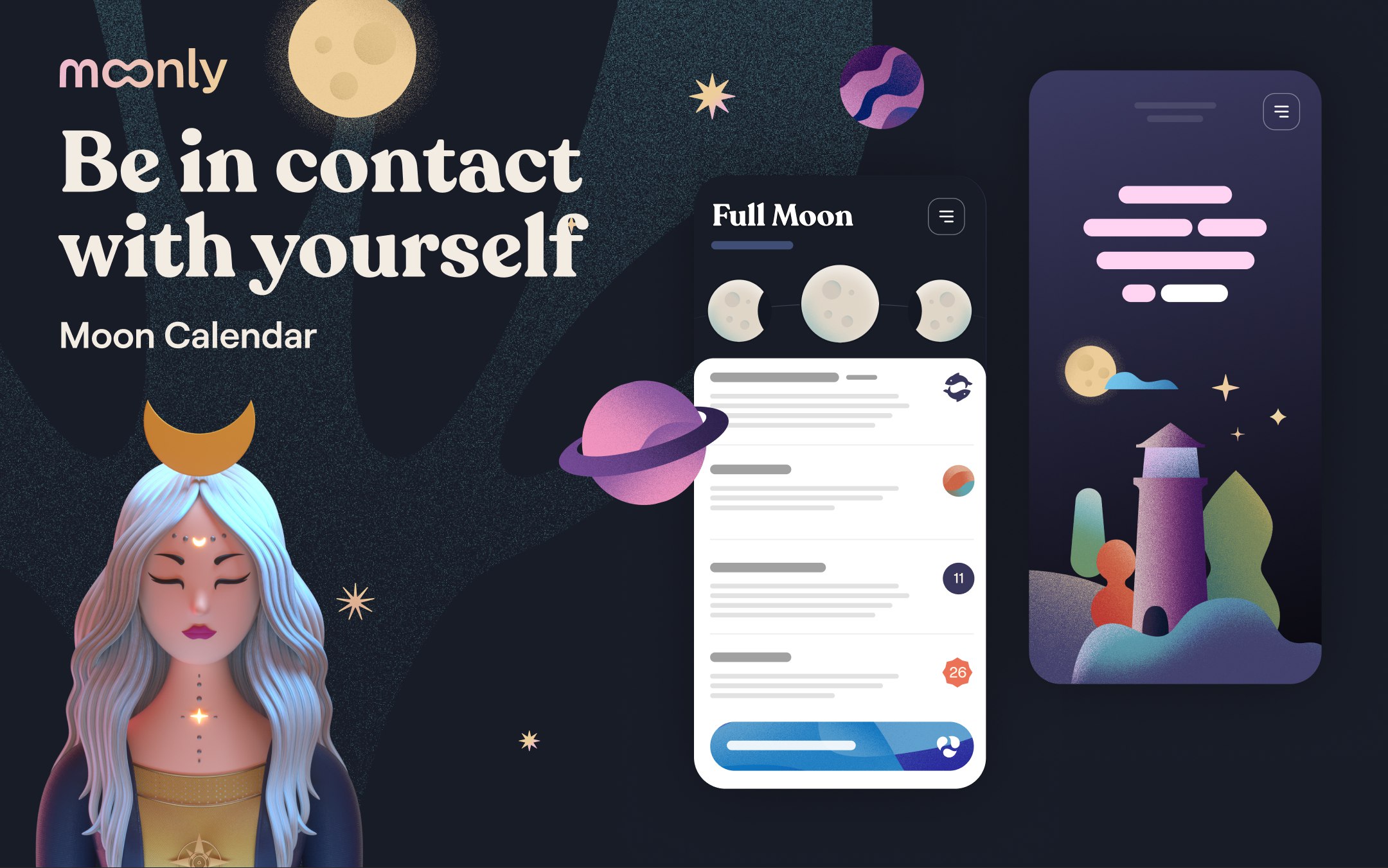 Moonly — Moon Calendar
