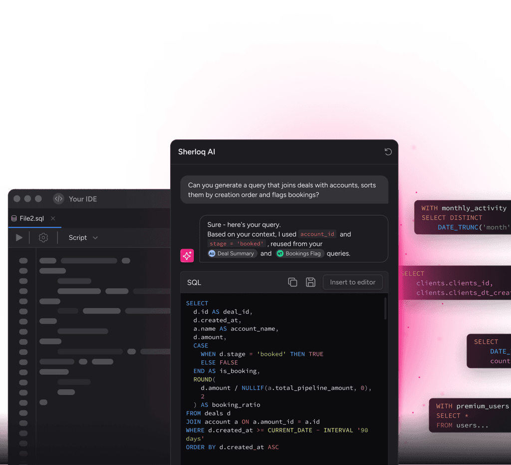 Sherloq: Collaborative SQL Repository