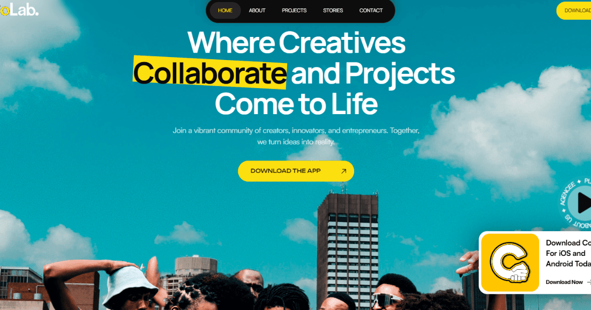CoLab- CoLab-Empowering Creative Collaboration and Innovation