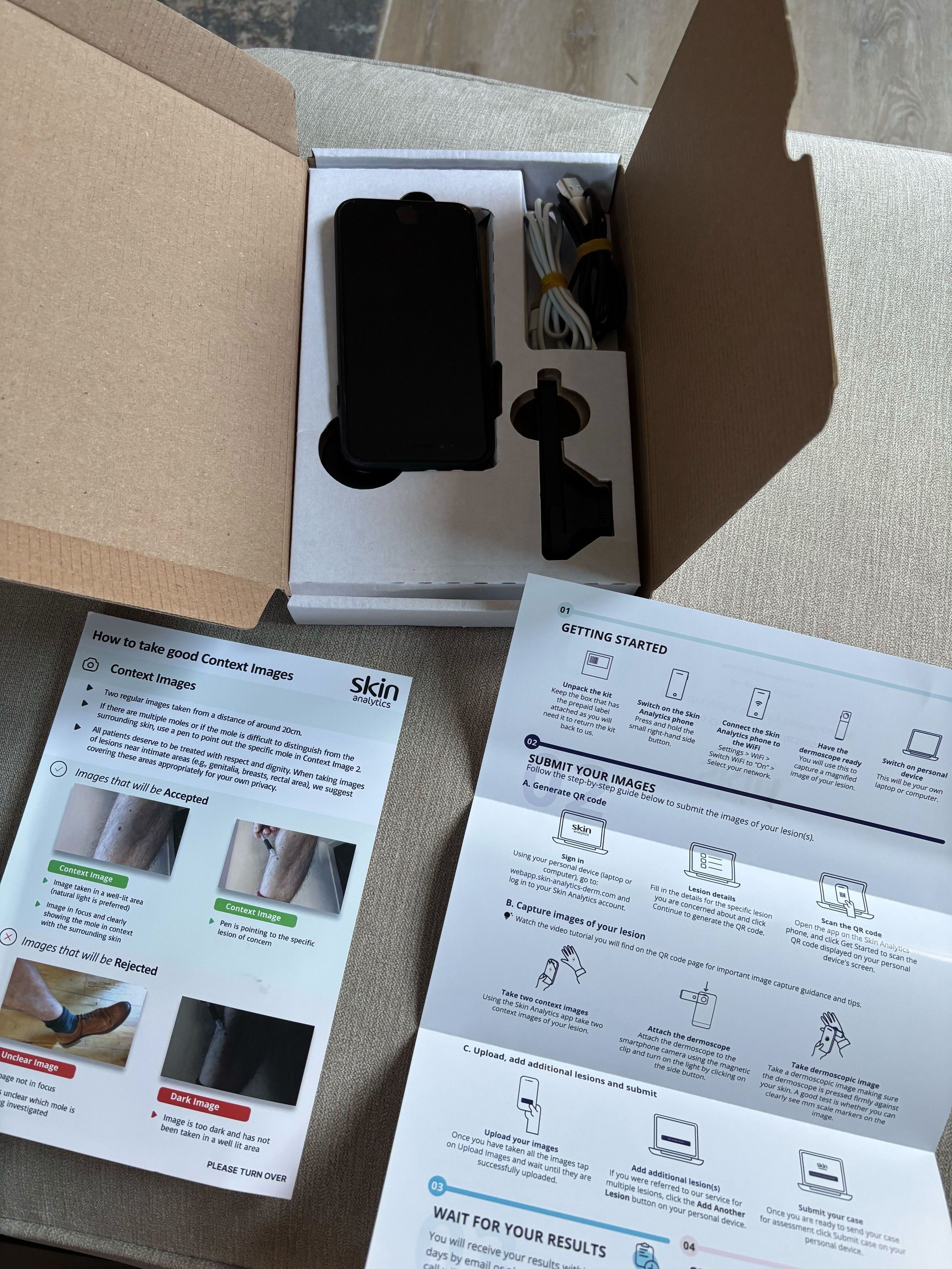 Skin Analytics | At-home mole check