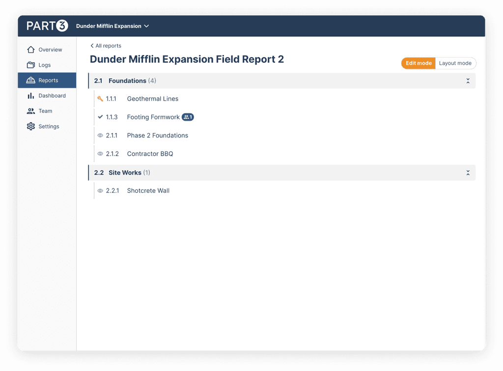 Field Reporting Software for Architects | Part3
