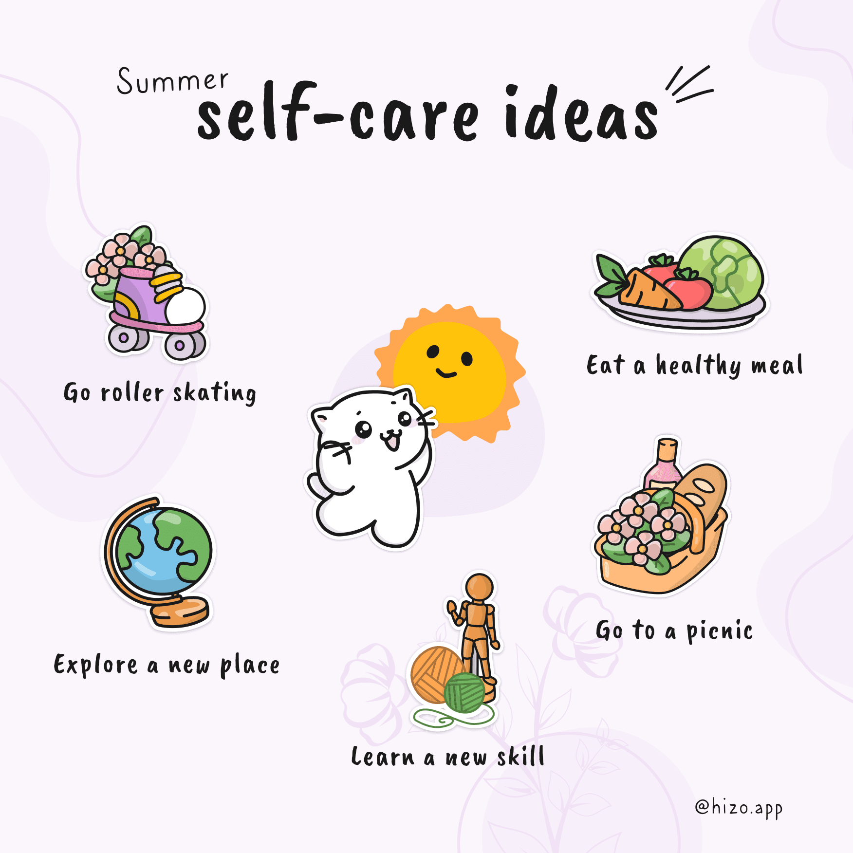 30 Summer Self-Care Ideas | Hizo Blog