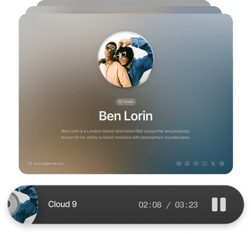 eapy Slide | Create Stunning Music EPKs