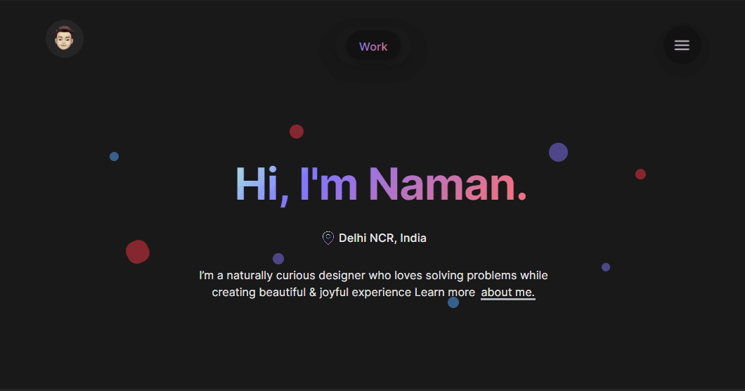 Naman's Portfolio