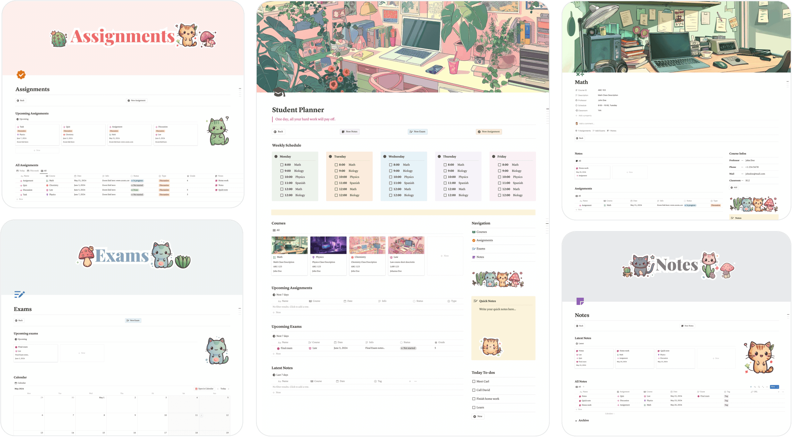 Notion Ultimate Life Planner Template @ Solt Wagner
