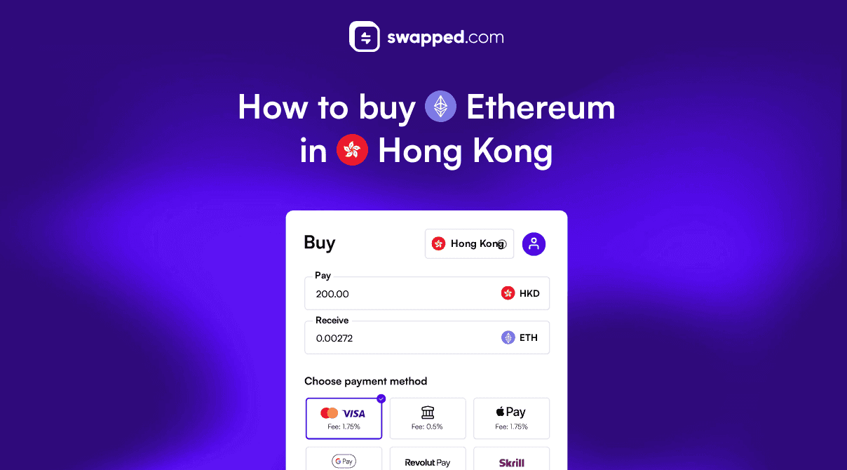 How to buy Ethereum (ETH) in Hong Kong with HKD