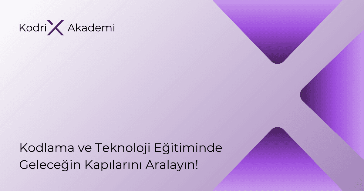 KodriX Academy | "Eğitimde Yeni Bir Çağ"