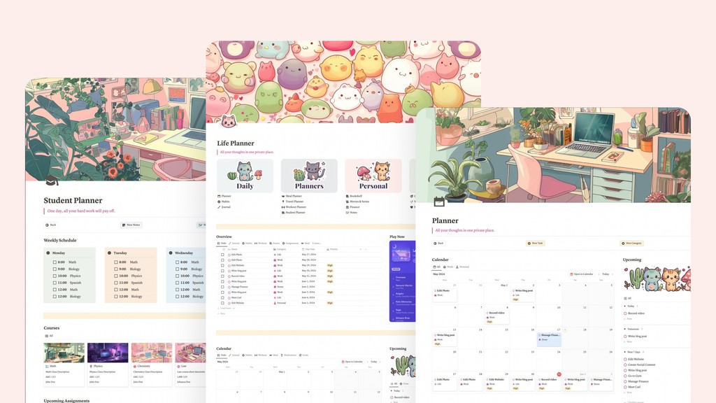 25+ Aesthetic Notion Templates for Personal use - Solt Wagner