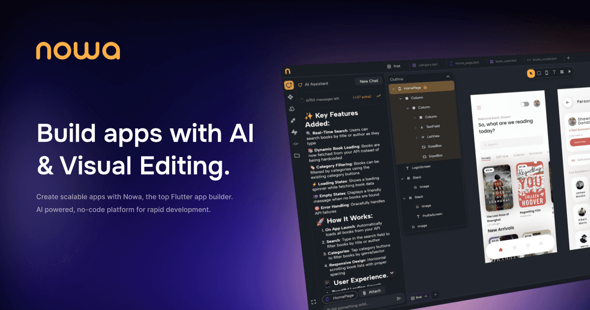 Made with Nowa | Nowa – AI Mobile App Builder