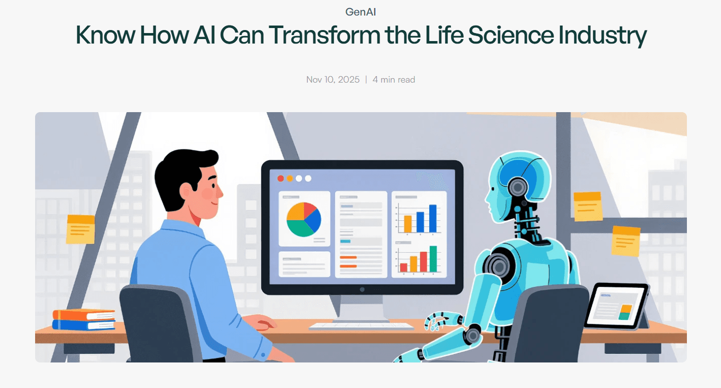Know How AI Can Transform the Life Science Industry - Bversity