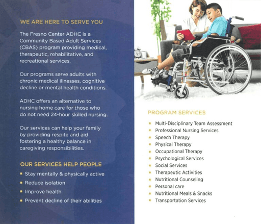 Adult Day Healthcare Center (ADHC)