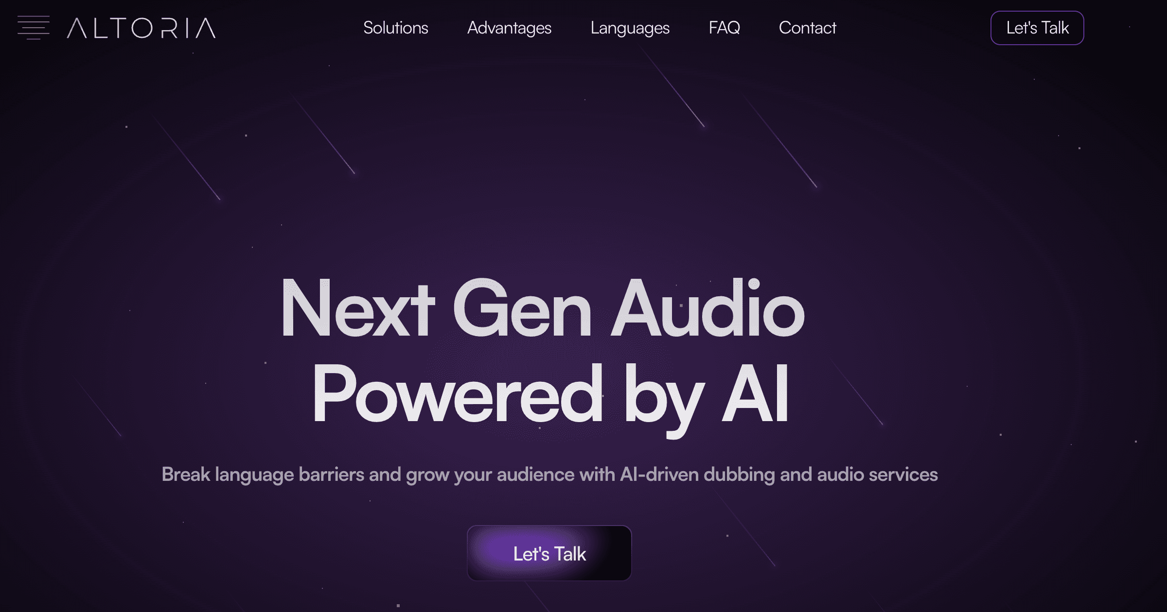 Altoria AI - The Future. Now.