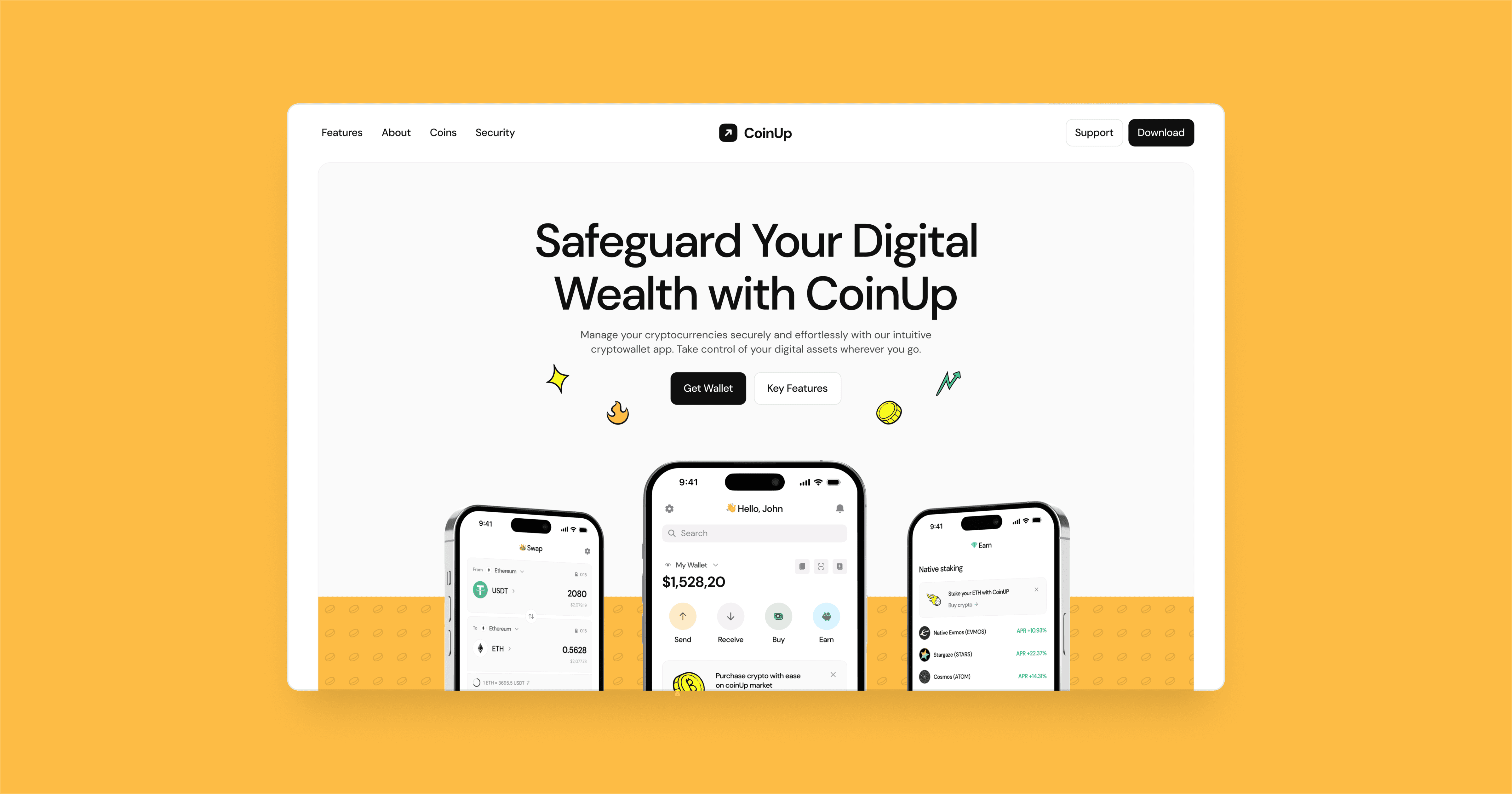 CoinUp — NutsDev