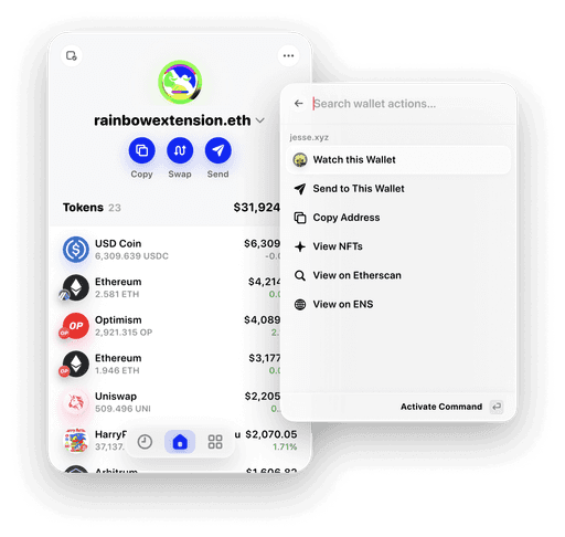 Rainbow | Fun, powerful, and secure crypto wallets