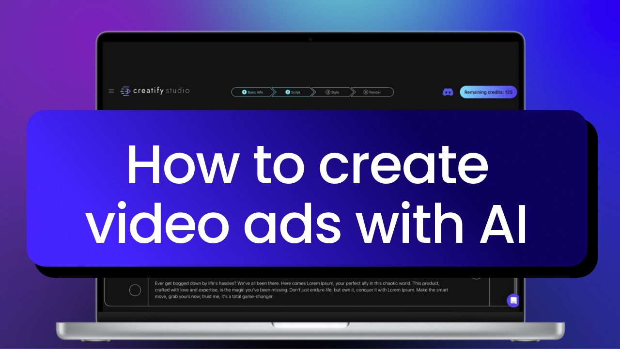 How to make short video ads with the help of AI from any product URL ...
