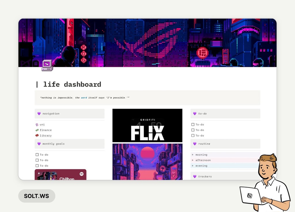 20+ Free Aesthetic Notion Templates for 2025 - Solt Wagner