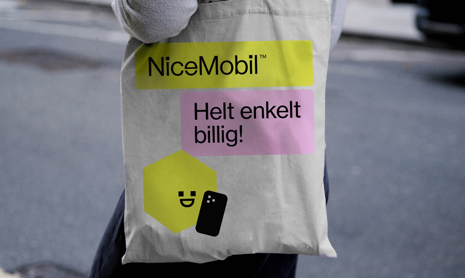 Nice Mobile, design by Bleed