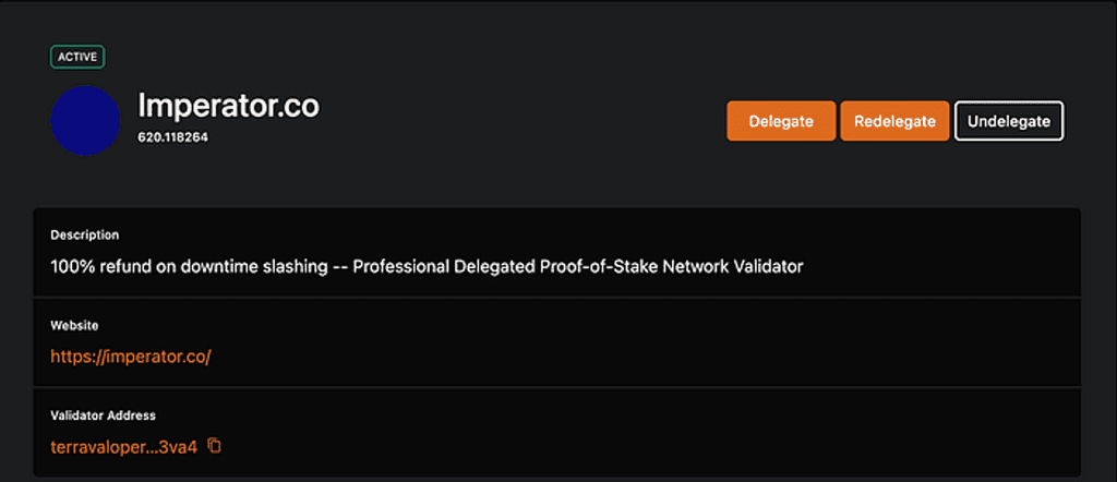 Luna 2.0 $LUNA — Complete staking guide — Imperator.co