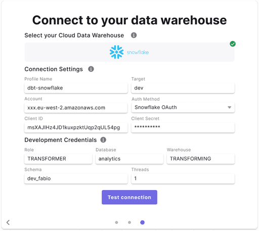 Paradime | Connecting dbt™ to Snowflake - A definitive guide