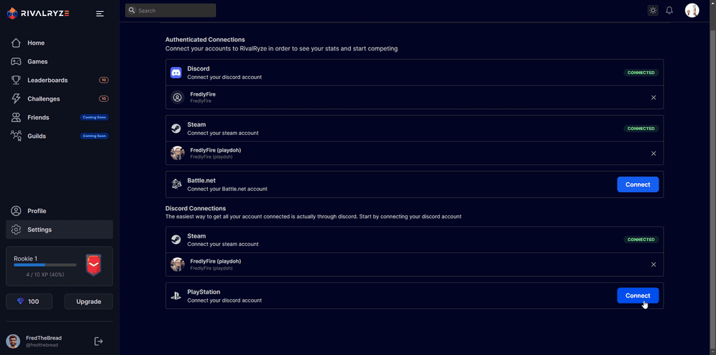 How Quickly Link Accounts through Discord Connections - RivalRyze