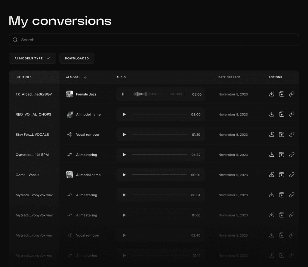 Kits AI - Studio-quality AI music tools