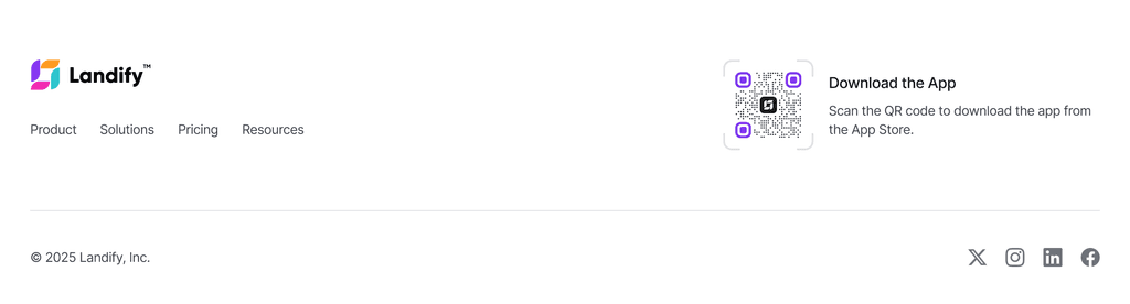 Landify UI – Figma Landing Page UI Kit for Modern Websites