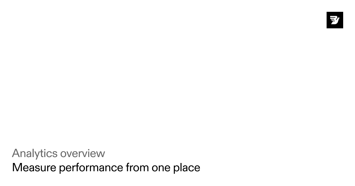 Bird analytics: analytics overview
